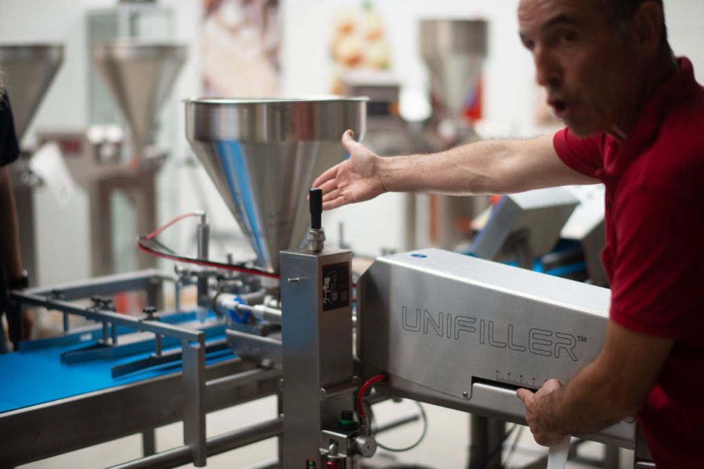 Unifiller Technology Center – Live-tests, trainings and demonstrations